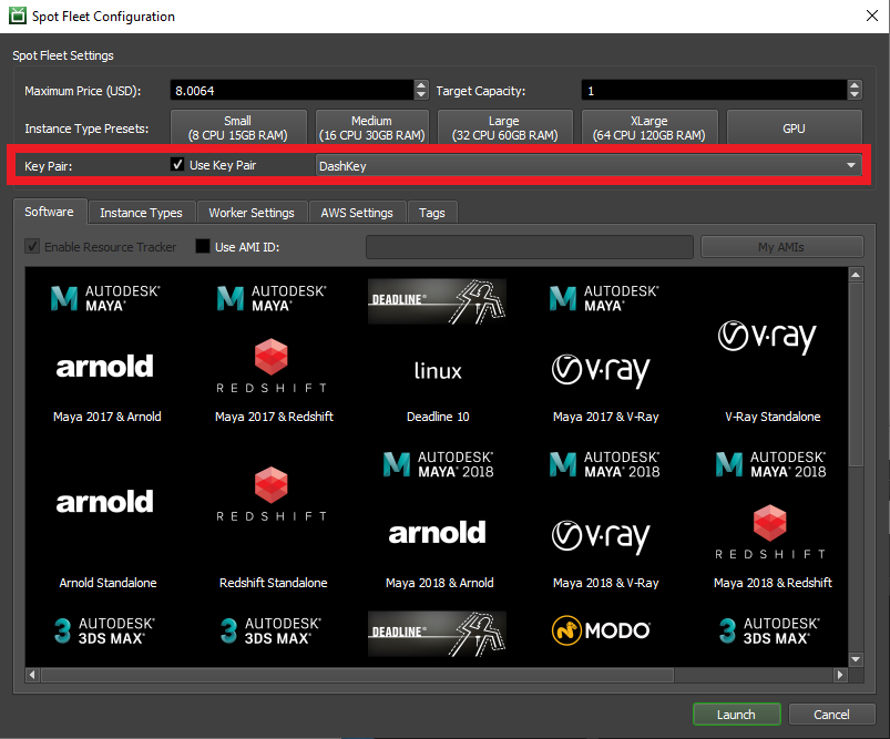 Connecting To The Aws Portal Worker Instances — Deadline 101236 Documentation